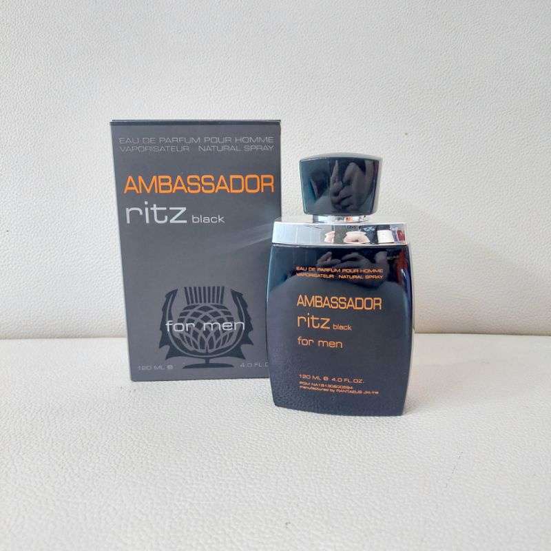 Jual Original Bpom Ambassador Ritz Black For Men Ambassador Ritz White ...