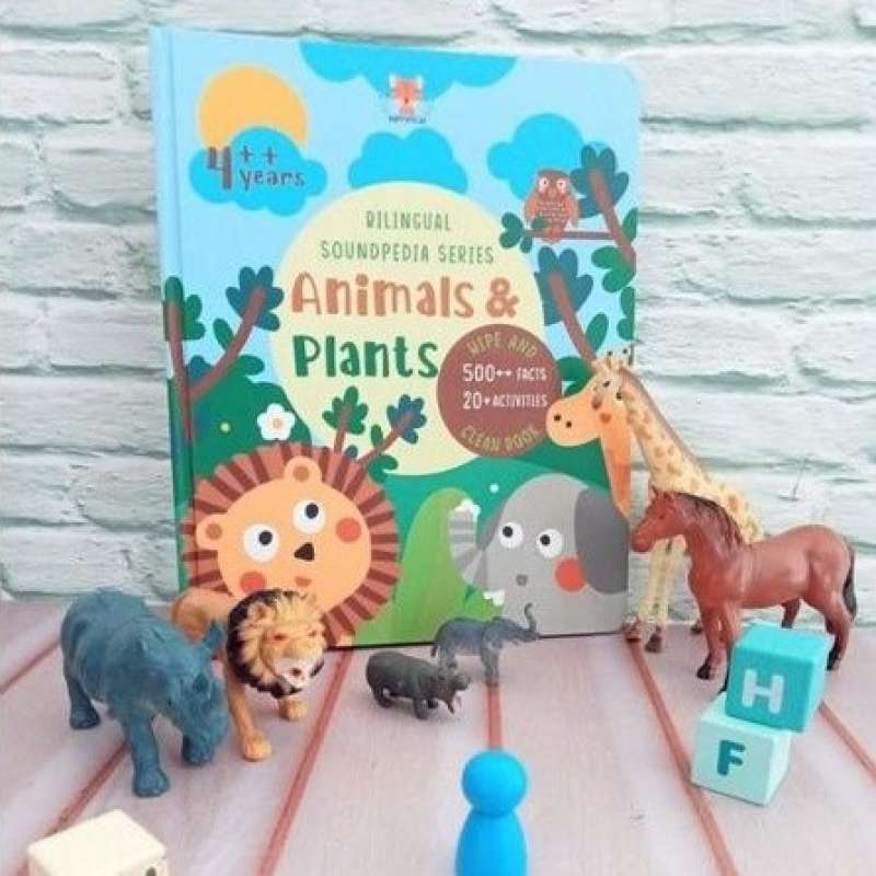 Promo Soundpedia Bilingual Animals And Plants Diskon 27% Di Seller Huka ...