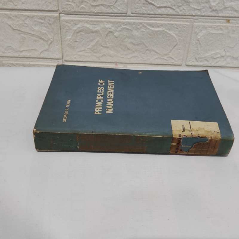 Jual Principles Of Management George R. Terry Di Seller Rumix ...