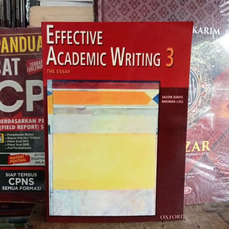 Jual Buku Effective Academic Writing 3 The Essay Di Seller Noelle ...