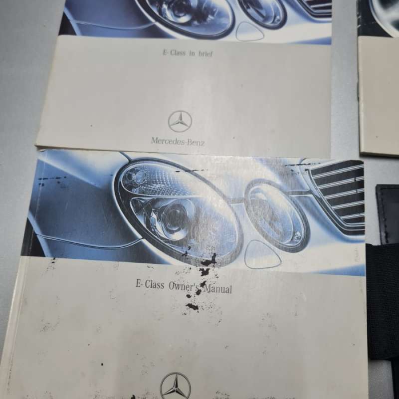 Jual Manual Book Buku Manual Buku Petunjuk Mercedez W211 E260 E240 E200 Di Seller Owl Store ...