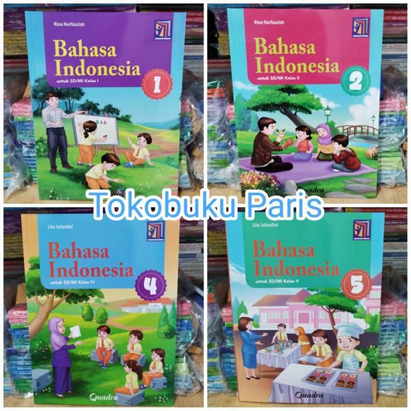 Jual Ori Buku Bahasa Indonesia Sd Mi Kelas 1 2 4 5 Kurikulum Merdeka Quadra Di Seller Sangninja ...