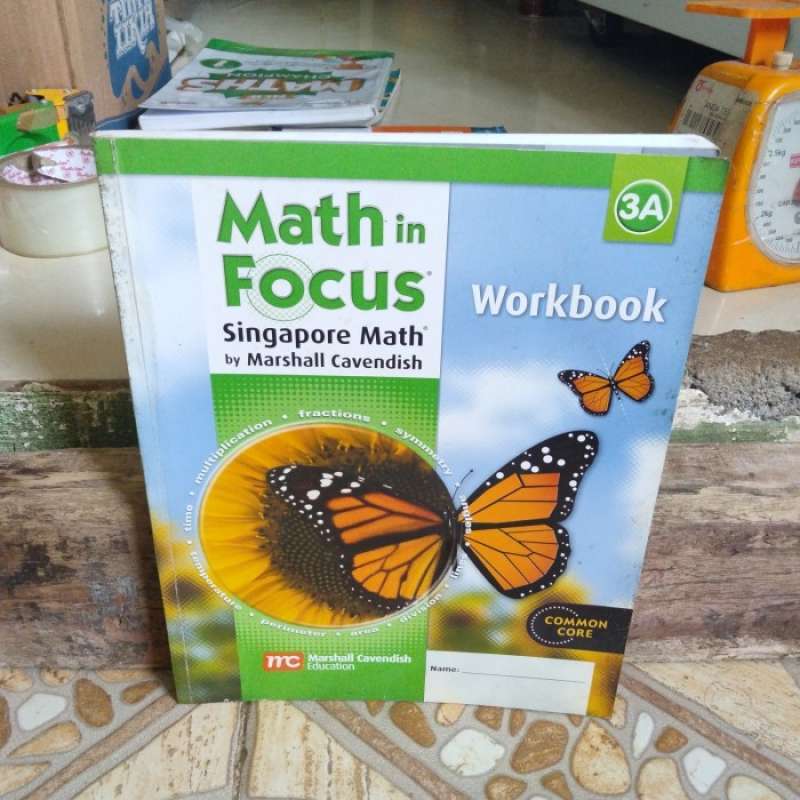 Jual Math In Focus Singapore Math By Marshall Cavendish, Workbook 3a Di ...