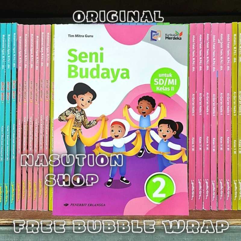 Jual Buku Seni Budaya Untuk Kelas 2 Sd Erlangga Kurikulum Merdeka Terbaru Di Seller Sangninja ...