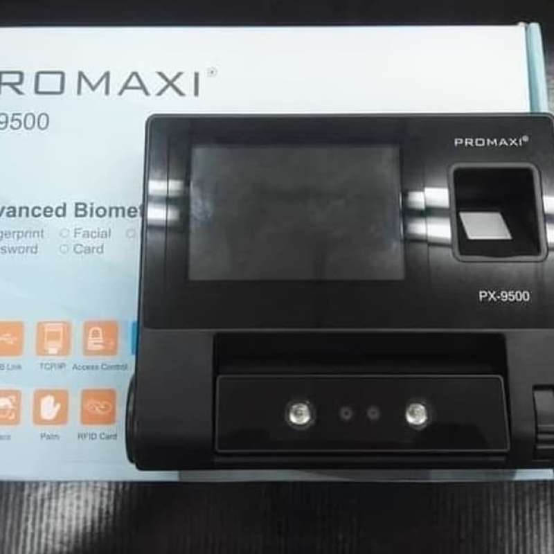 Promo Mesin Absen / Absensi Promaxi Px9500 Advanced Biometric Px-9500 ...