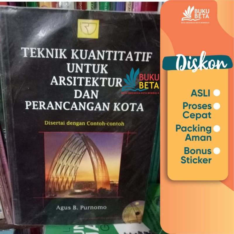 Jual Teknik Kuantitatif Untuk Arsitektur Dan Perancangan Kota - Agus B. P. Di Seller Hachi ...