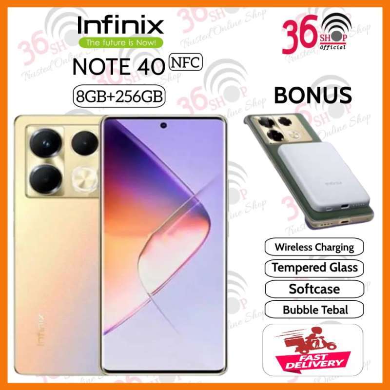 Jual Infinix Note 40 Nfc 8/256gb Garansi Resmi Infinix 1 Tahun - Green Di Seller 36 Shop ...