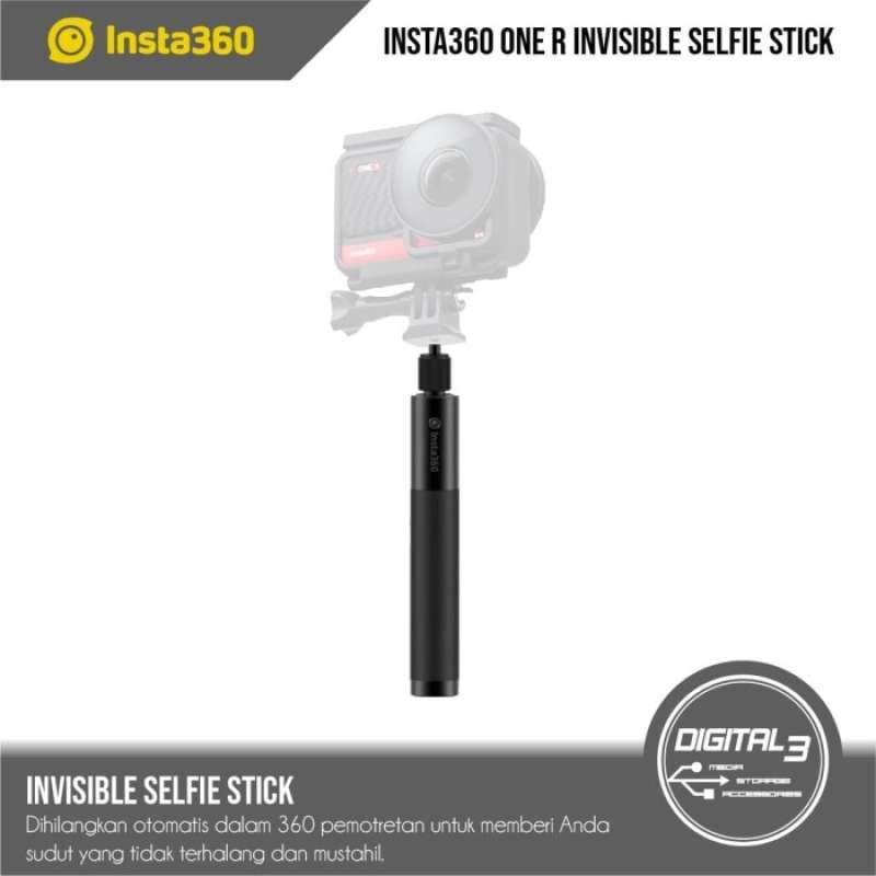 Jual Insta360 One R Invisible Selfie Stick Insta 360 Tongsis 70cm Di ...
