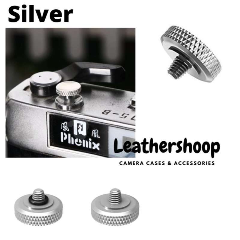 Jual Tombol Rana Rilis Fujifilm Leica Shutter Button Cekung Soft Release - Merah Di Seller Ayato ...