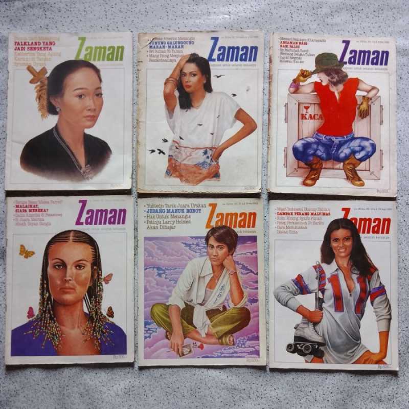 Jual Buku Cabutan Majalah Zaman, Judul Lengkapnya Lihat Deskripsi Di ...