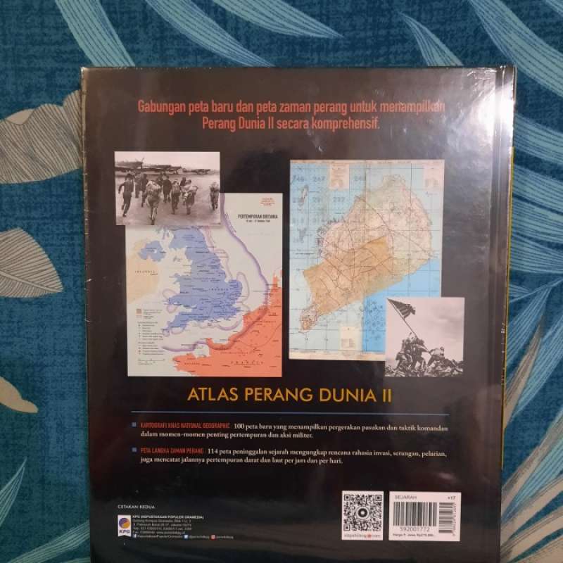 Jual Atlas Perang Dunia Ii 2 Pedia Buku Majalah National Geographic Di Seller Shin Store ...