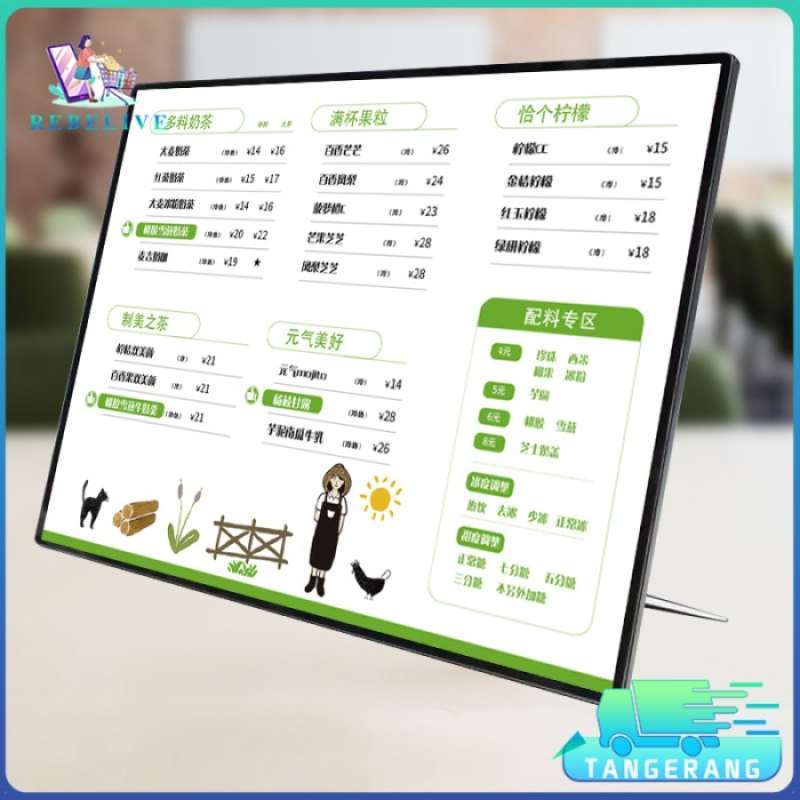 Jual A3/a4 Slim Light Box Led Poster Display Promosi Kotak Led Iklan ...