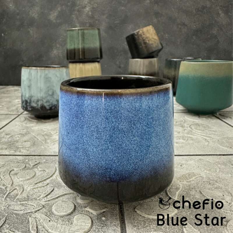 Jual Chefio Gelas Keramik Zen Ocha Cup Jepang / Mug / Cangkir Teh Kopi ...