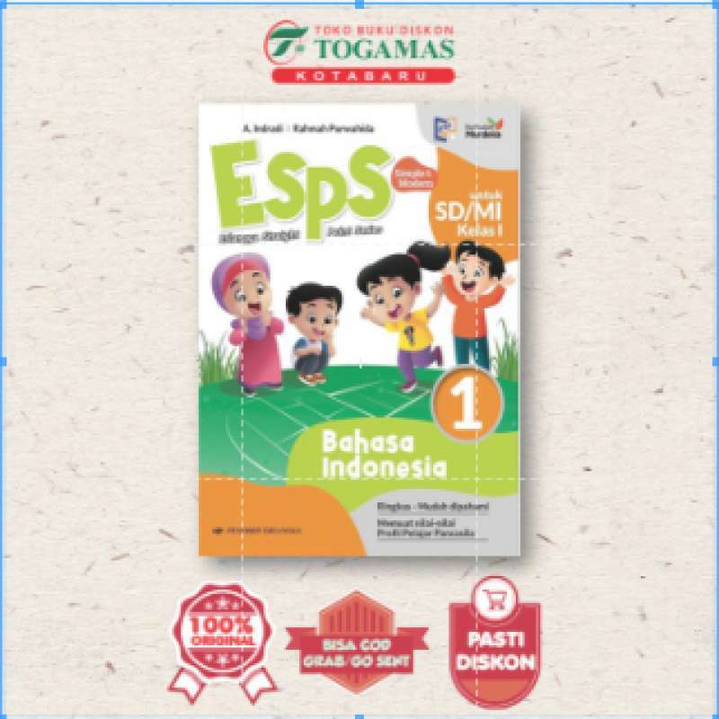 Jual Esps Bahasa Indonesia Untuk Sd/mi Kelas 1-6 (kurikulum Merdeka) - Indradi, Rahmah Purwahida ...