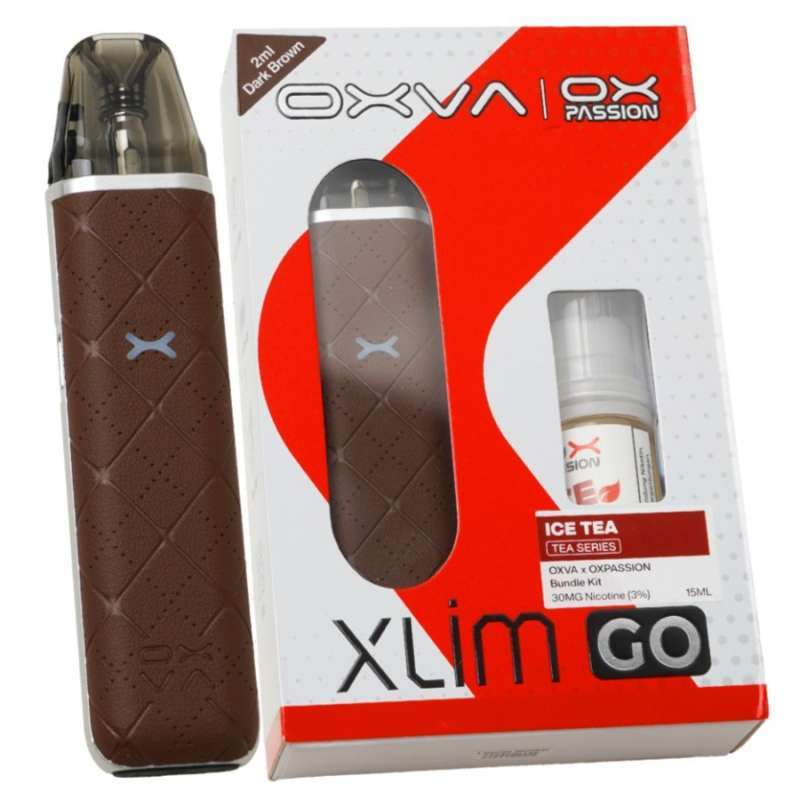 Promo Oxva Xlim Go 30w 1000mah Pod Kit + Ox Passion Liquid Salt Nic ...
