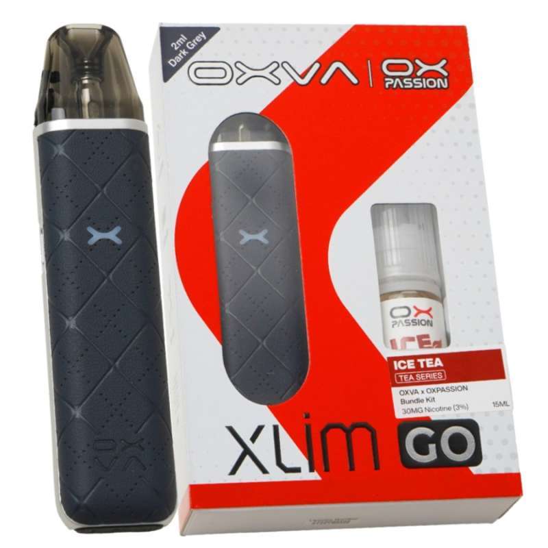 Promo Oxva Xlim Go 30w 1000mah Pod Kit + Ox Passion Liquid Salt Nic ...
