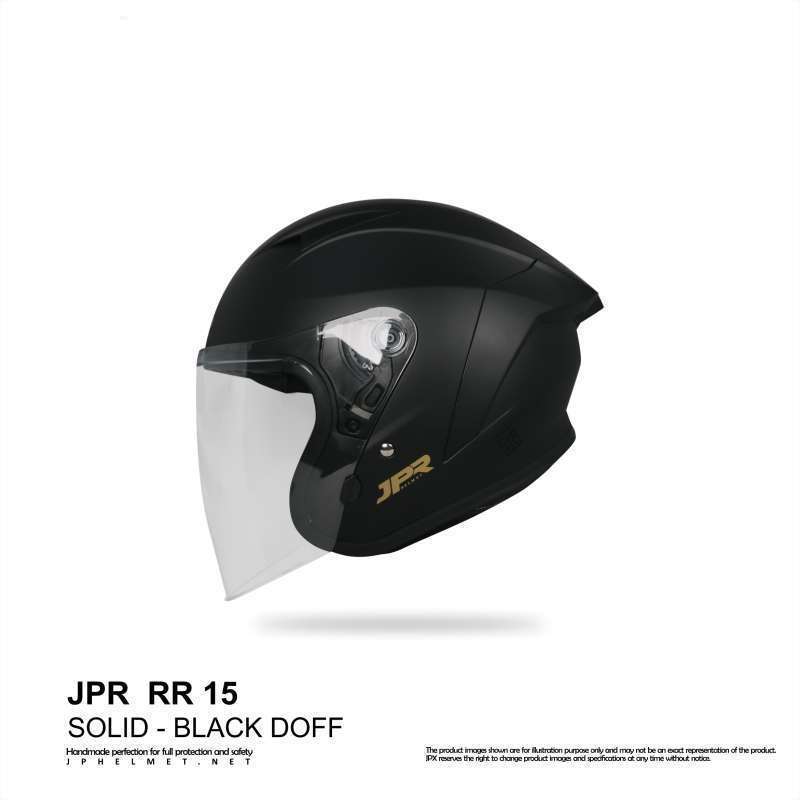 Jual Helm Jpr Half Face Rr15 - Xl Black Doff Di Seller Motohelmet - Dadap, Kab. Tangerang | Blibli