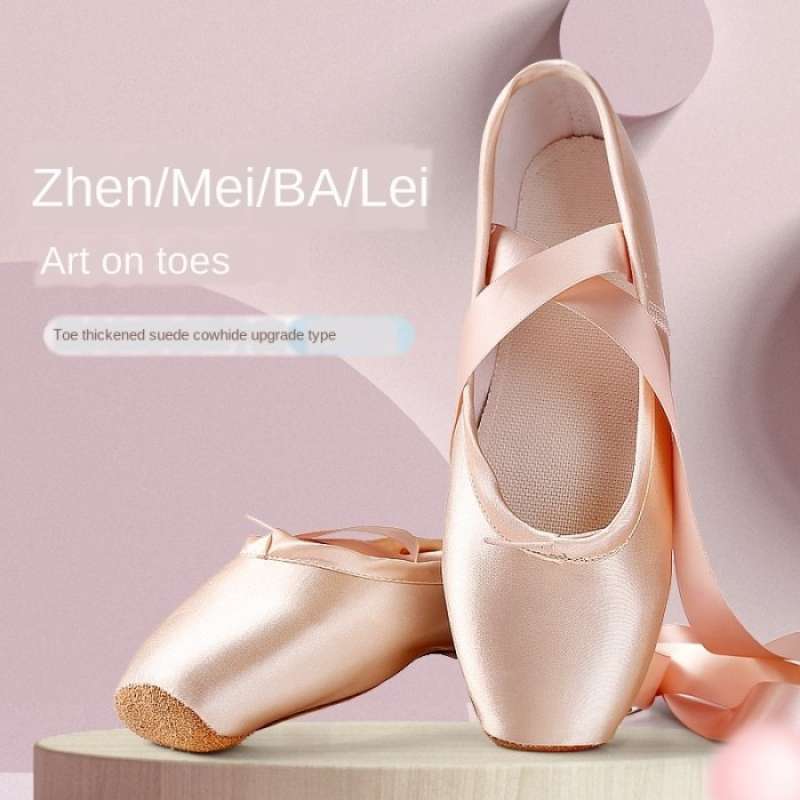 Jual Sepatu Tari Balet Anak Dan Dewasa Sepatu Ballet Pointe Profesional ...