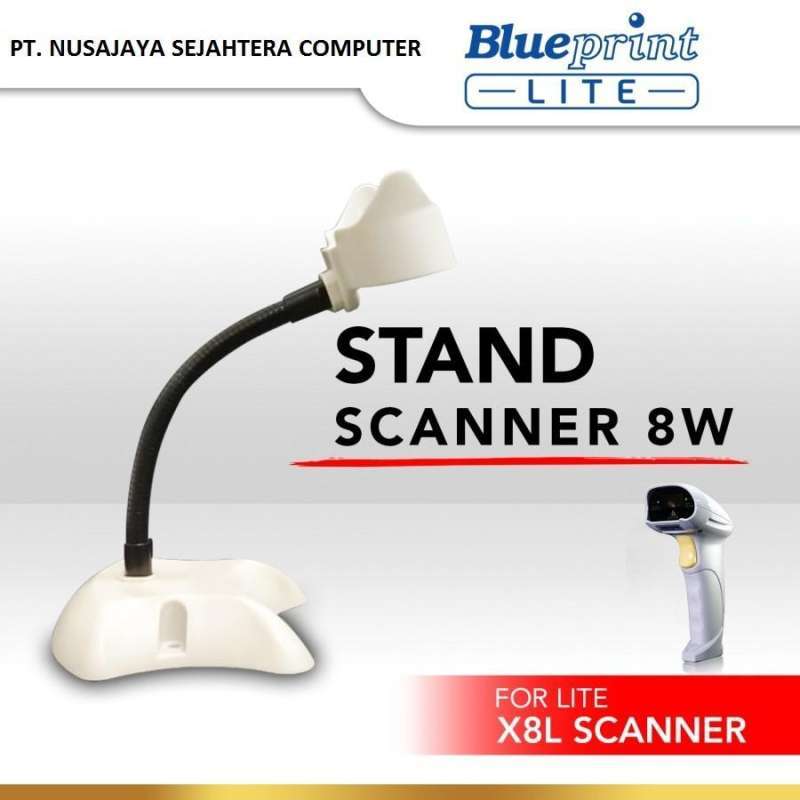 Jual Stand Barcode Scanner Laser - Infrared Blueprint - Hitam Di Seller ...