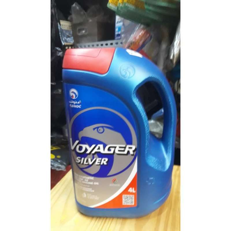 Promo Oli Mobil Adnoc Voyager Silver 10w40 Petrol Engine Oil Isi 4 ...