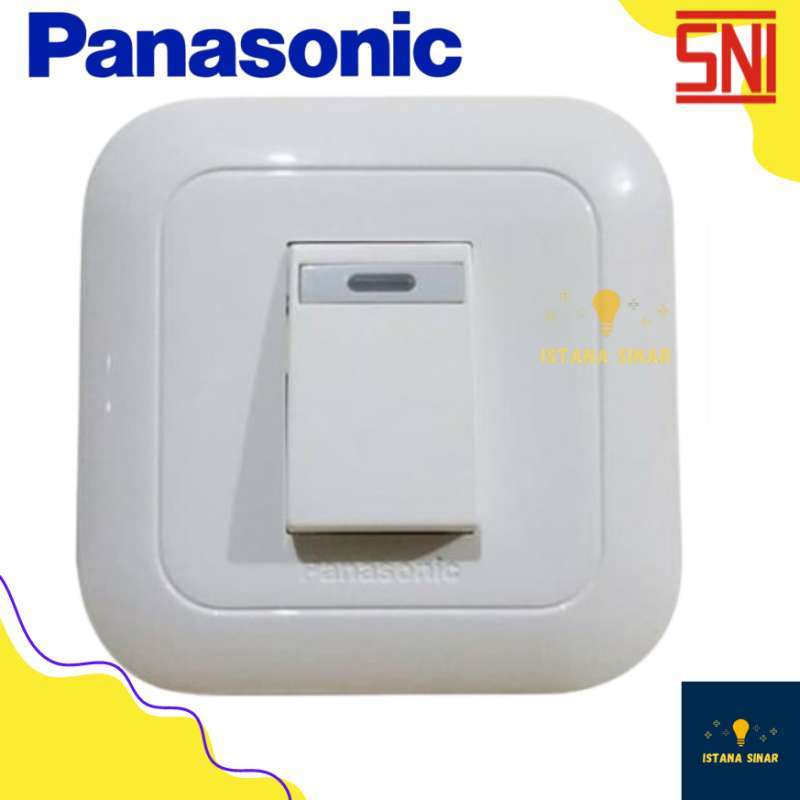 Jual Panasonic Saklar Singgle/tunggal 1 Gang 1 Way Wej5531 Saklar ...