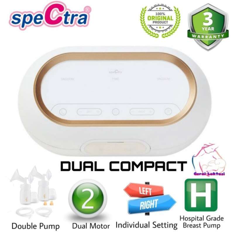 Jual Spectra Dual Compact Premium Hospital Grade Breast Pump - - Custom ...