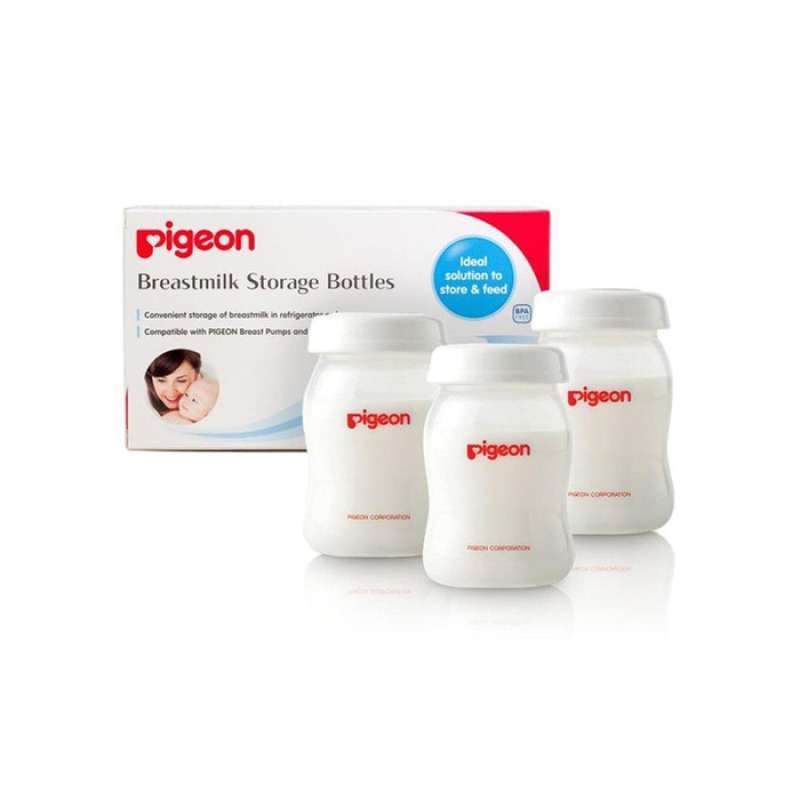 Jual Pigeon Breastmilk Storage Bottle 160ml Botol Penyimpan Asi Perah ...