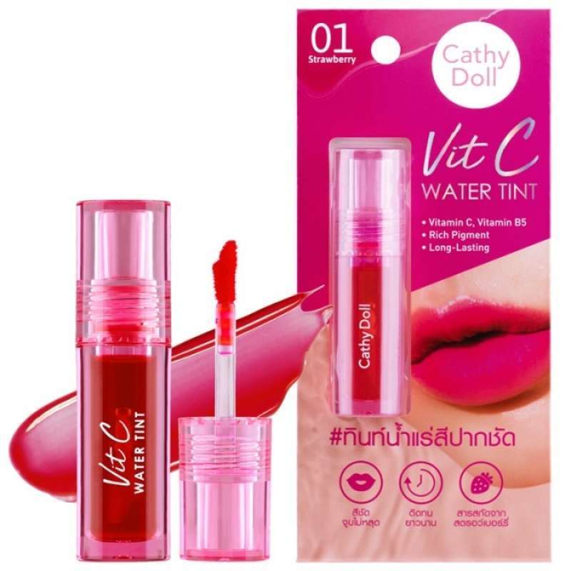 Jual Cathy Doll Vit C Water Tint | Win Metawin |lip Tint | Lipstik Di ...