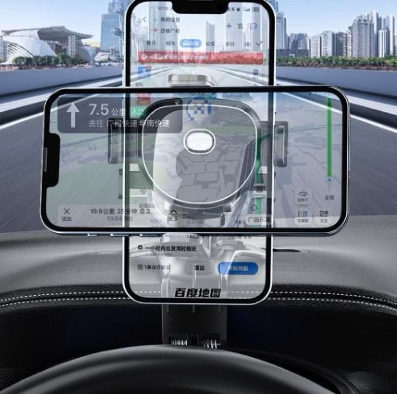 Jual Car Mouth Phone Holder Hp Mobil Dashboard Spion Dan Sun Visor 360 ...