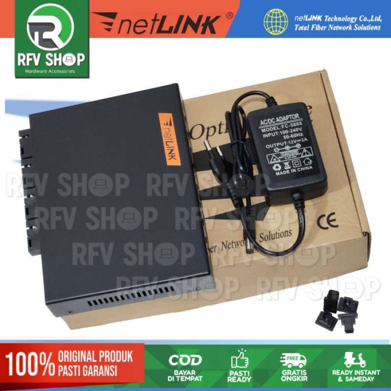 Jual Gigabit Media Converter 4 Fo 8 Lan Fiber Optik Switch Konverter Htb Di Seller Velvet Store ...