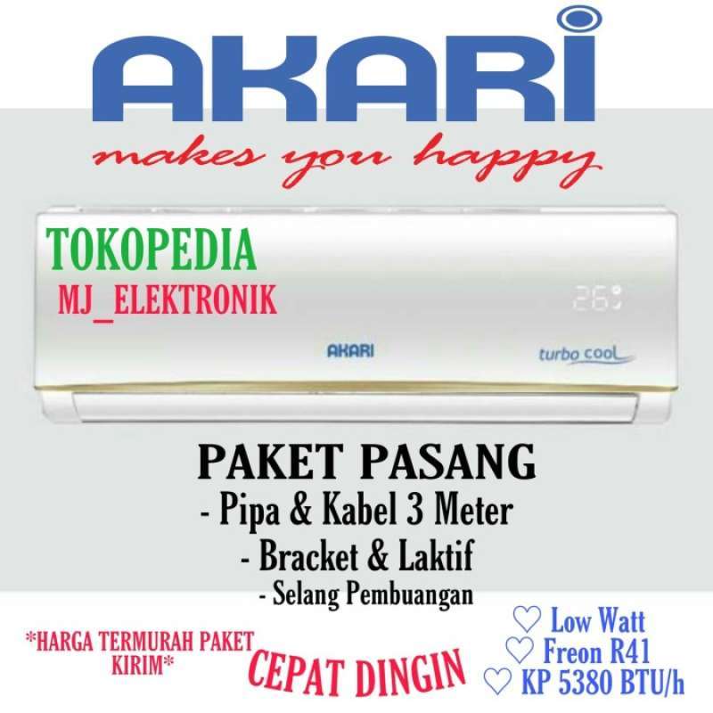 Promo Ac Akari Low Watt 1/2 Pk Diskon 23% Di Seller Bogatyy Store - Meruya Selatan (udik), Kota ...