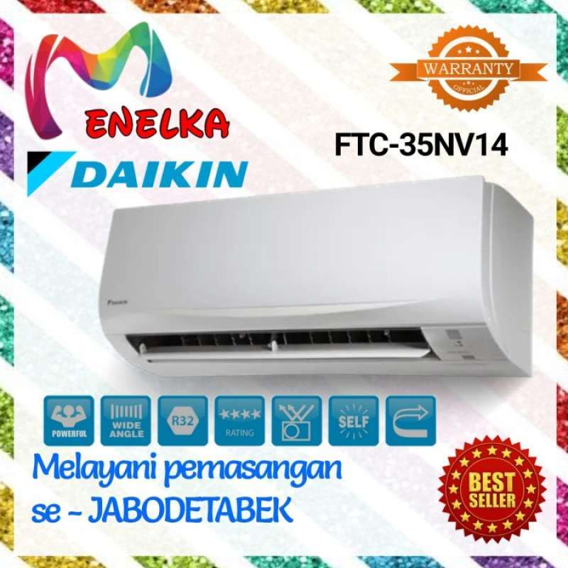 Promo Ac Daikin 1.5 Pk Ftc 35 Thailand + Pasang Instalasi Diskon 23% Di Seller Bogatyy Store ...