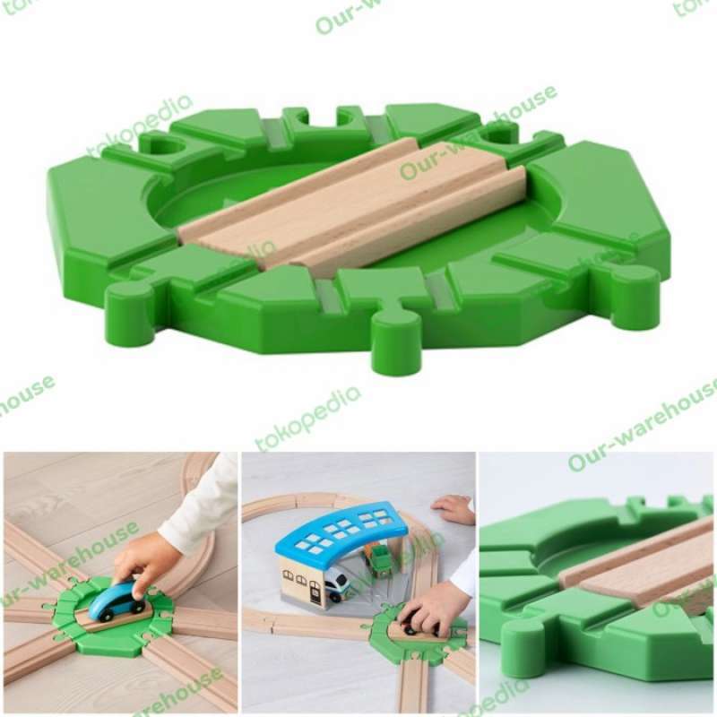 Jual Lilabo Turntable Mainan Kereta Sambungan Lintasan Kereta Di Seller ...