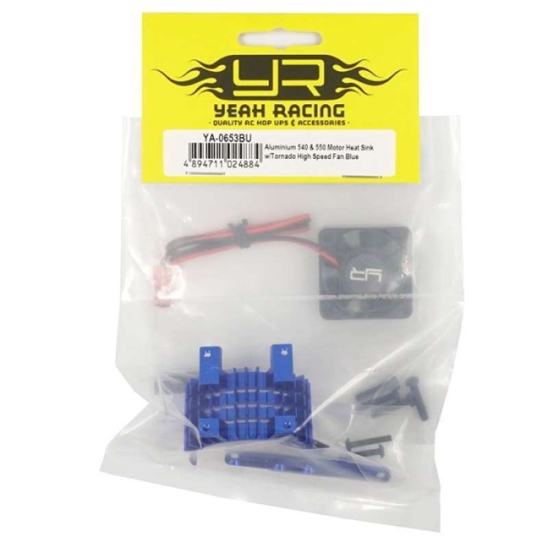 Jual Yeah Racing Aluminium 540 550 Motor Heat Sink Tornado High Speed ...