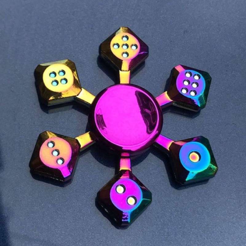 Jual Fidget Spinner Metal Terbaru V5a! Tampilan Makin Keren, Mutar Lbh ...