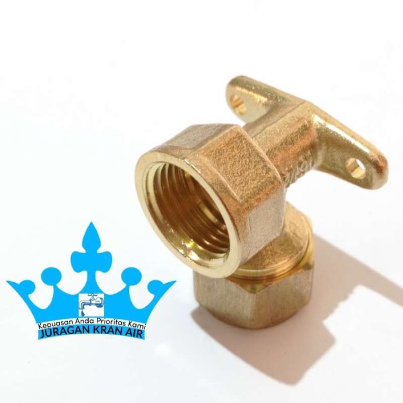 Promo Keni Drat Dalam Baut 1/2 Knee Wall Flange Sambungan Pipa Air Panas Diskon 23% Di Seller My ...