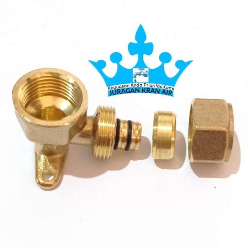 Promo Keni Drat Dalam Baut 1/2 Knee Wall Flange Sambungan Pipa Air Panas Diskon 23% Di Seller My ...