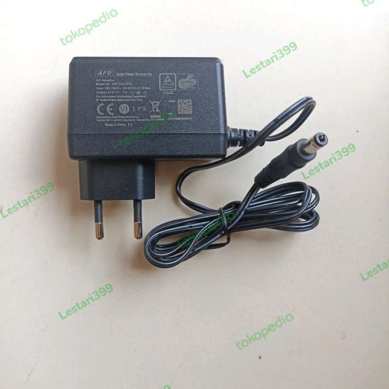 Jual Adaptor 12v 2a Apd(stb, Dvr, Camera Cctv, Modem, Router, Led Strip ...