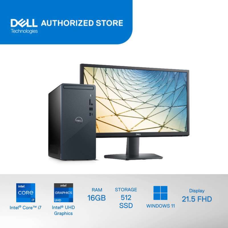 Promo Dell Inspiron 3030 Mt [ci7-14700-16-512-uma-w11-ohs-dell Se2222h ...