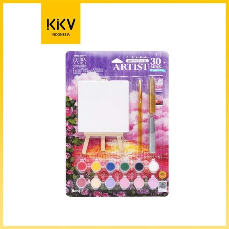 Jual Kkv Bonfil Artist Color Set Cat Menggambar Mewarna Kreativitas ...