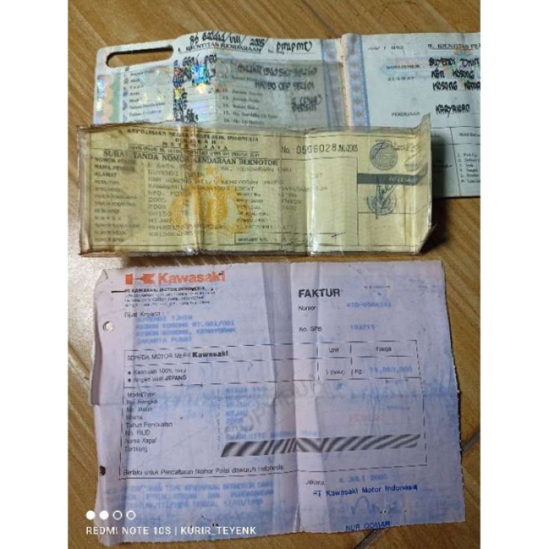 Jual Paper Dokumen Kawasaki Ninja Limited Di Seller Kingyo - Cengkareng ...