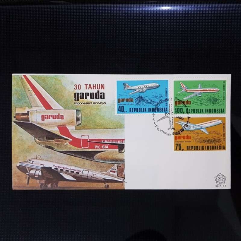 Jual Prangko/perangko Indonesia. Shp 30 Tahun Garuda Indonesian Airways ...
