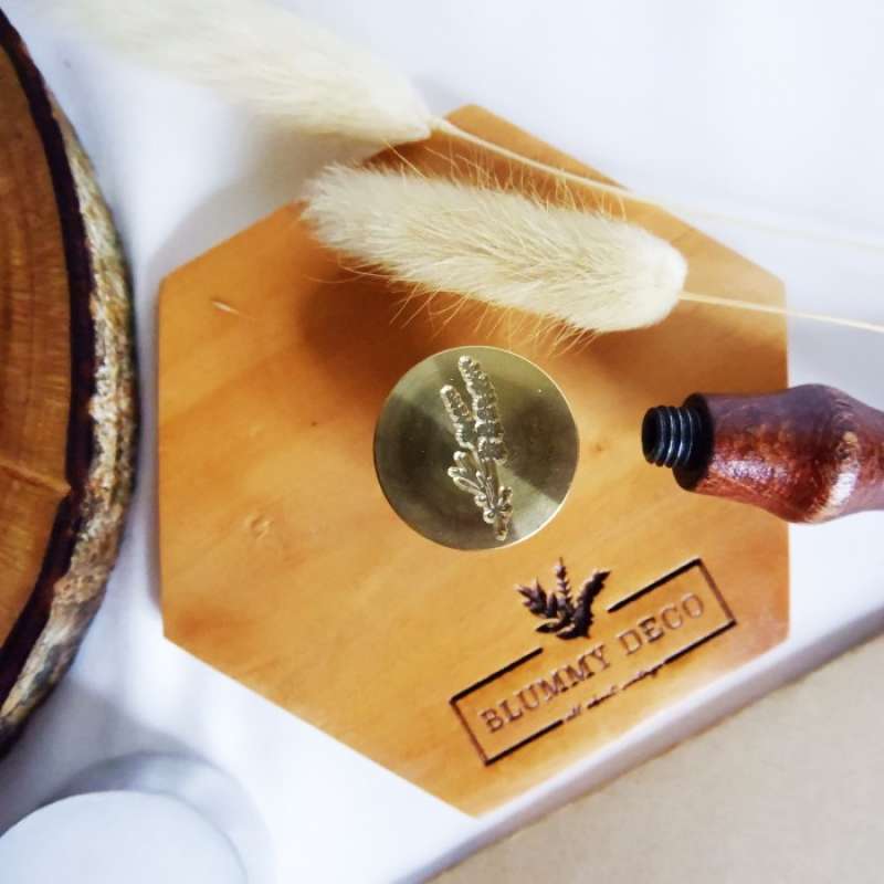 Jual Wax Seal Stamp Flower Segel Surat Vintage Edisi Bunga Kepala ...