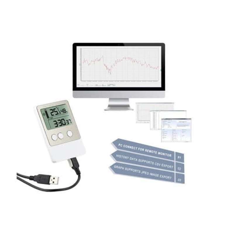 Promo Humidity Temperature Ds102 Data Logger Misol Termometer ...