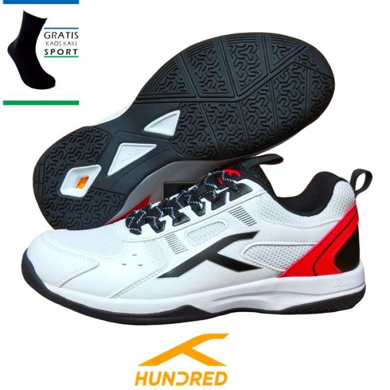 Jual Sepatu Badminton Hundred Raze Original Sepatu Bulu Tangkis Hundred ...