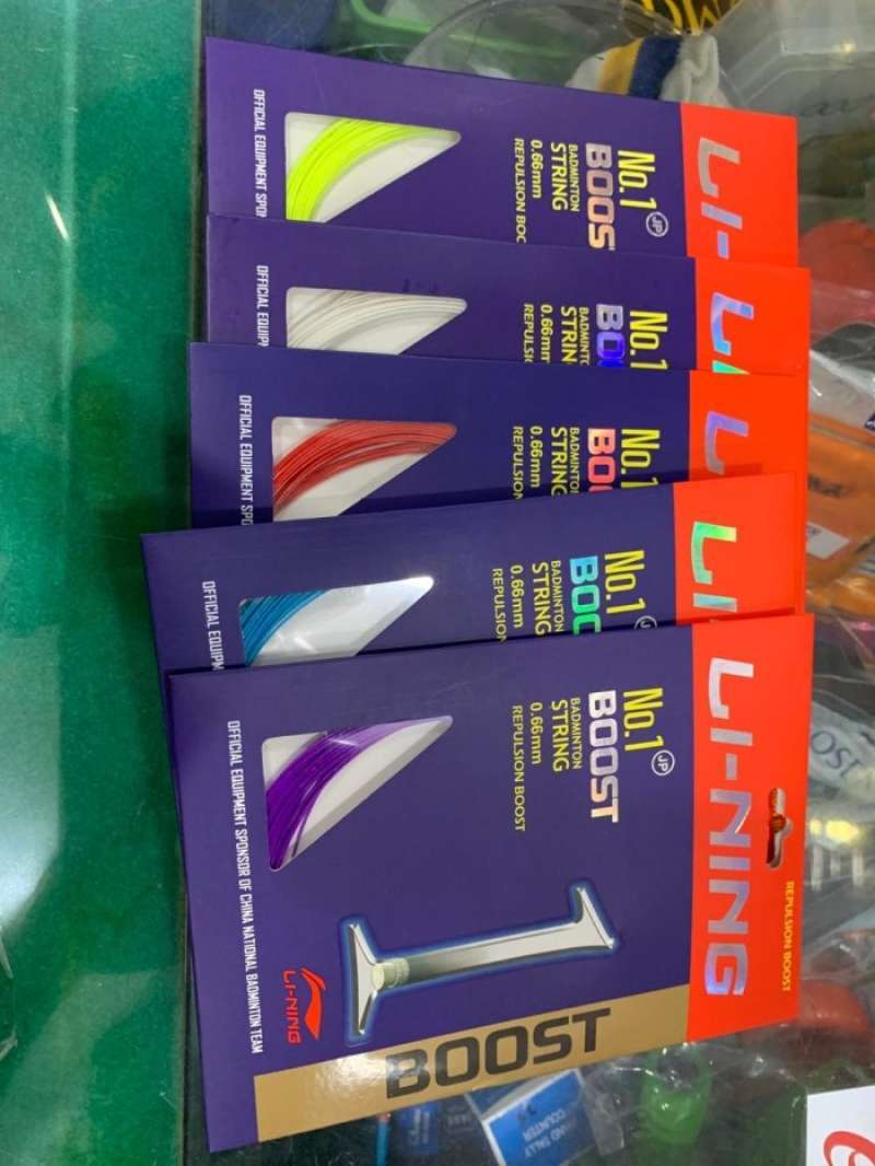 Jual Senar Raket Badminton Lining No. 1 Boost Original Di Seller ...