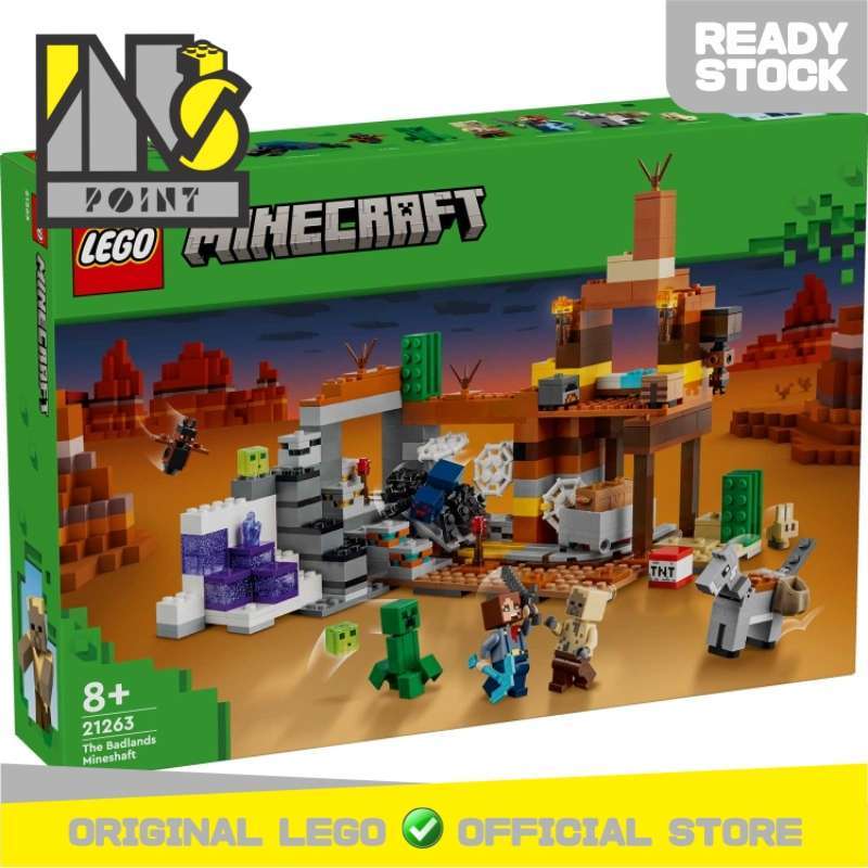 Jual Lego 21263 - Minecraft - The Badlands Mineshaft Di Seller Ins ...