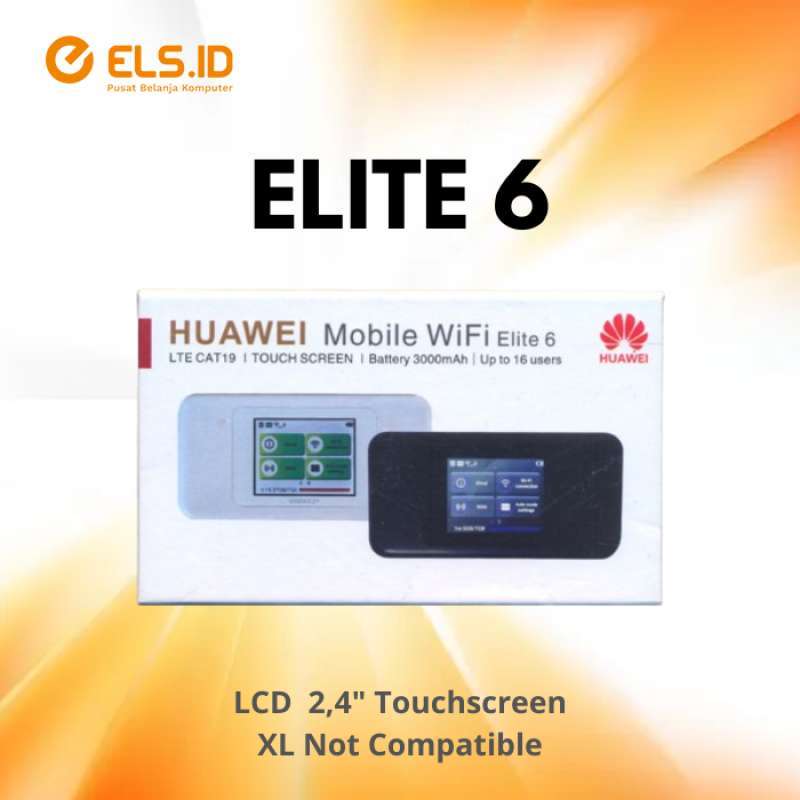 Promo Modem Mobile Wifi HUAWEI Elite 6 Touchscreen Unlock Diskon 13% Di ...