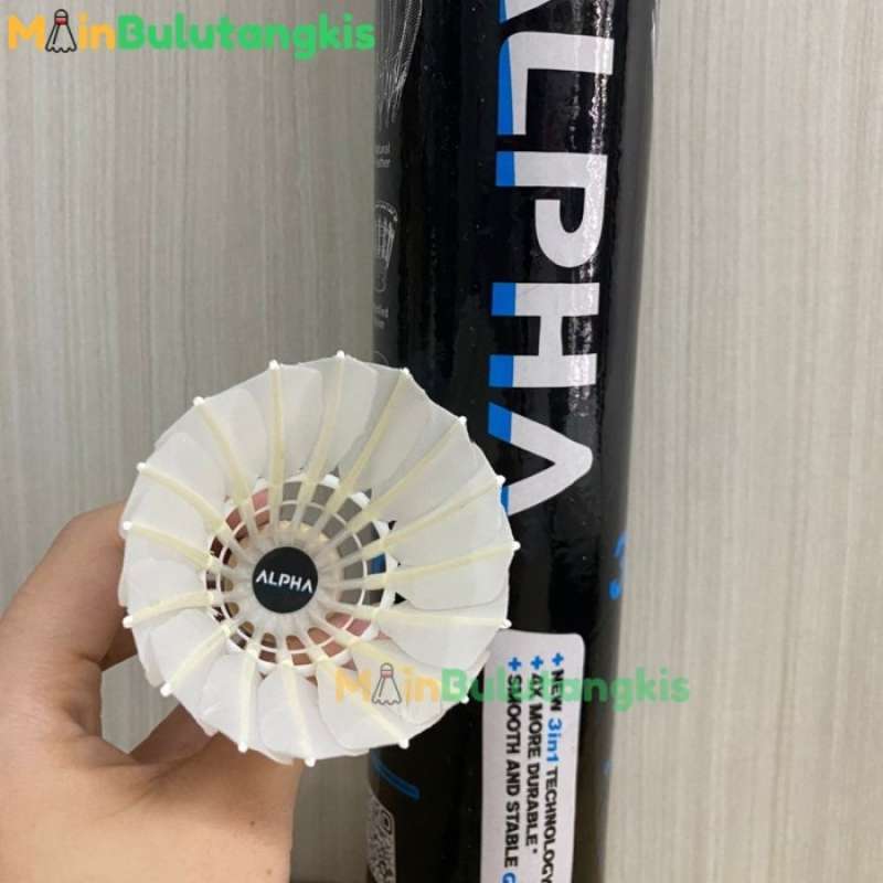 Jual Shuttlecock Badminton Alpha Pro 3 In 1 Original Di Seller Kingyo ...