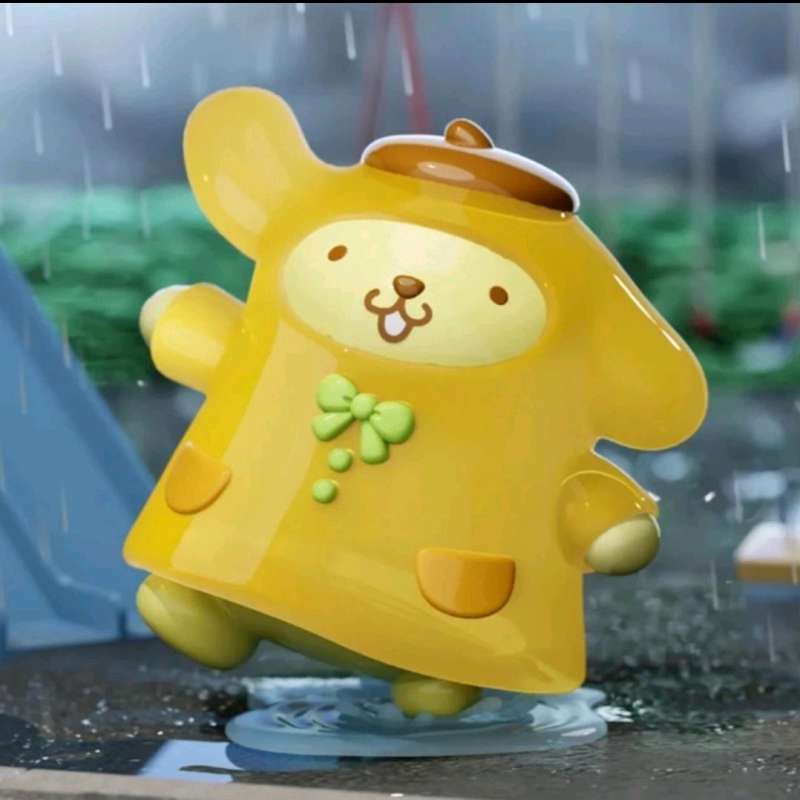 Jual Bisa Pilih Figure Sanrio Raincoat Rainy Day Figur Kuromi My Melody ...